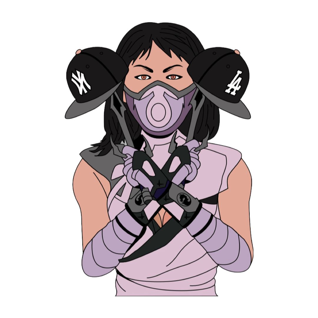 Mileena Pin (MK Series) – TonyBrimz